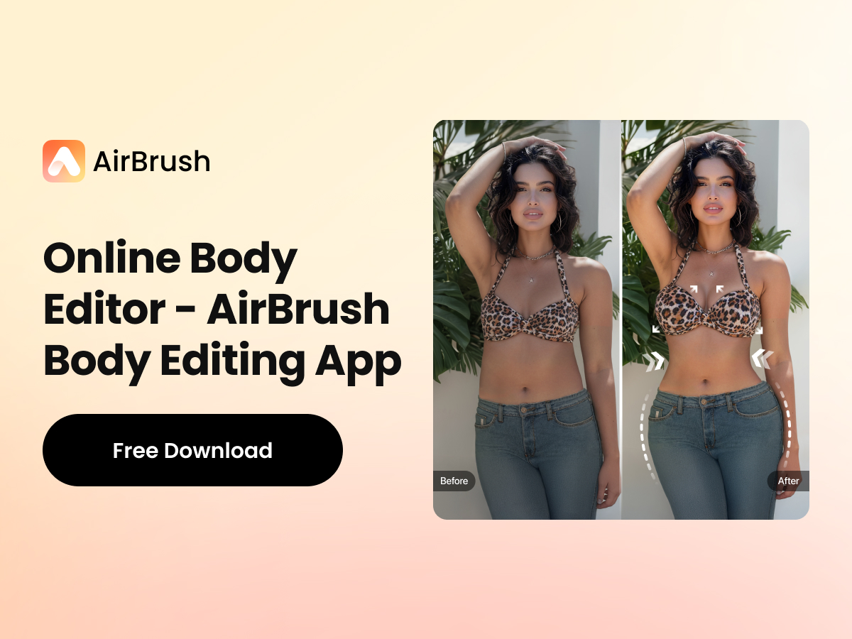 AI Body Editor | Editor de cuerpo gratis online | rediseña y mejora tus fotos